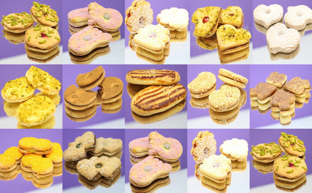 Frisches Gebäck (Shirini Khoshk Makhloot)